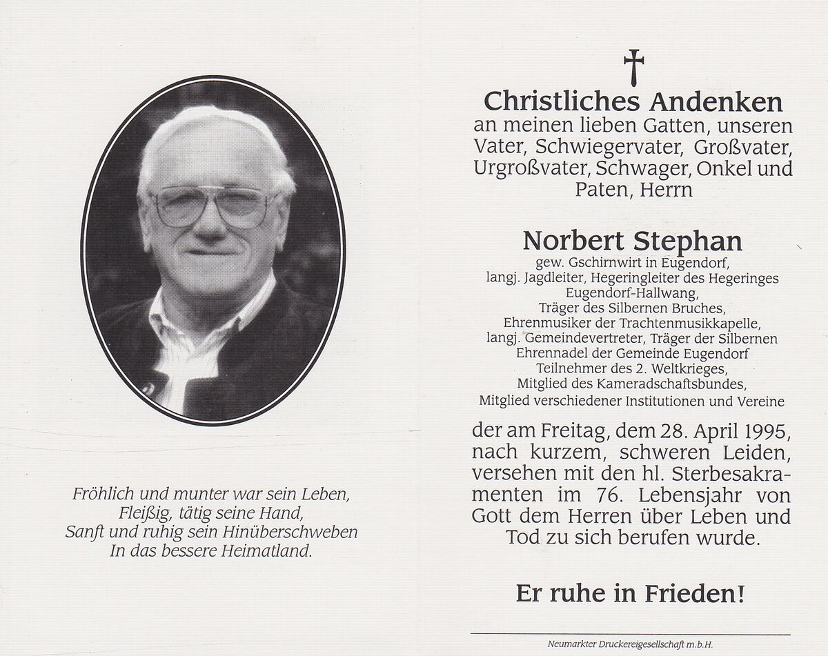 Norbert Stephan – SALZBURGWIKI